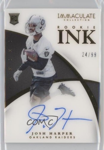2015 Panini Immaculate Rookie Ink /99 Josh Harper #RI-JH Auto RC | eBay