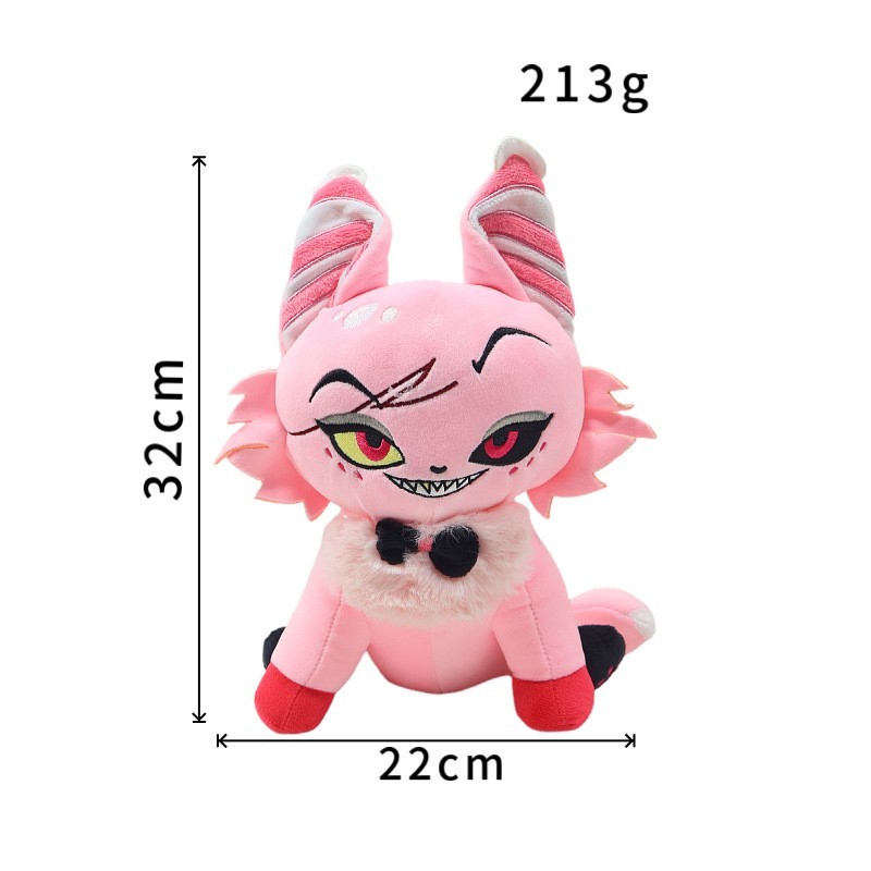 Angel Meow Hazbin Hotel Plush Dolls Cartoon Plush Stuffed Soft Pillow ...
