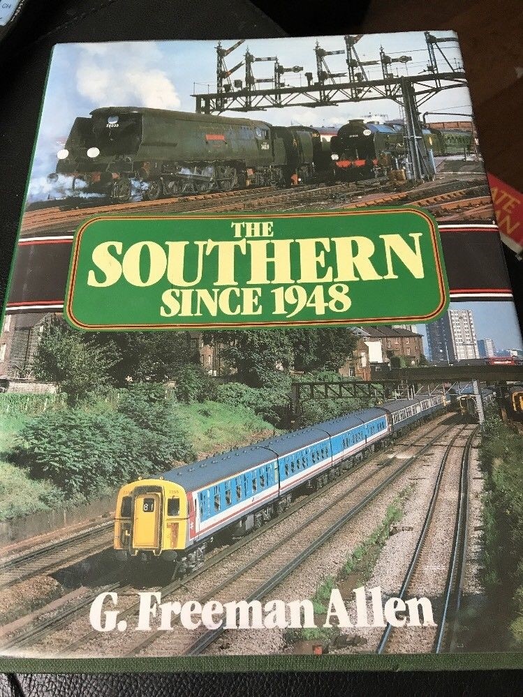 Southern Since 1948 Hardcover Geoffrey Freeman Allen RAILROAD 1987 | eBay