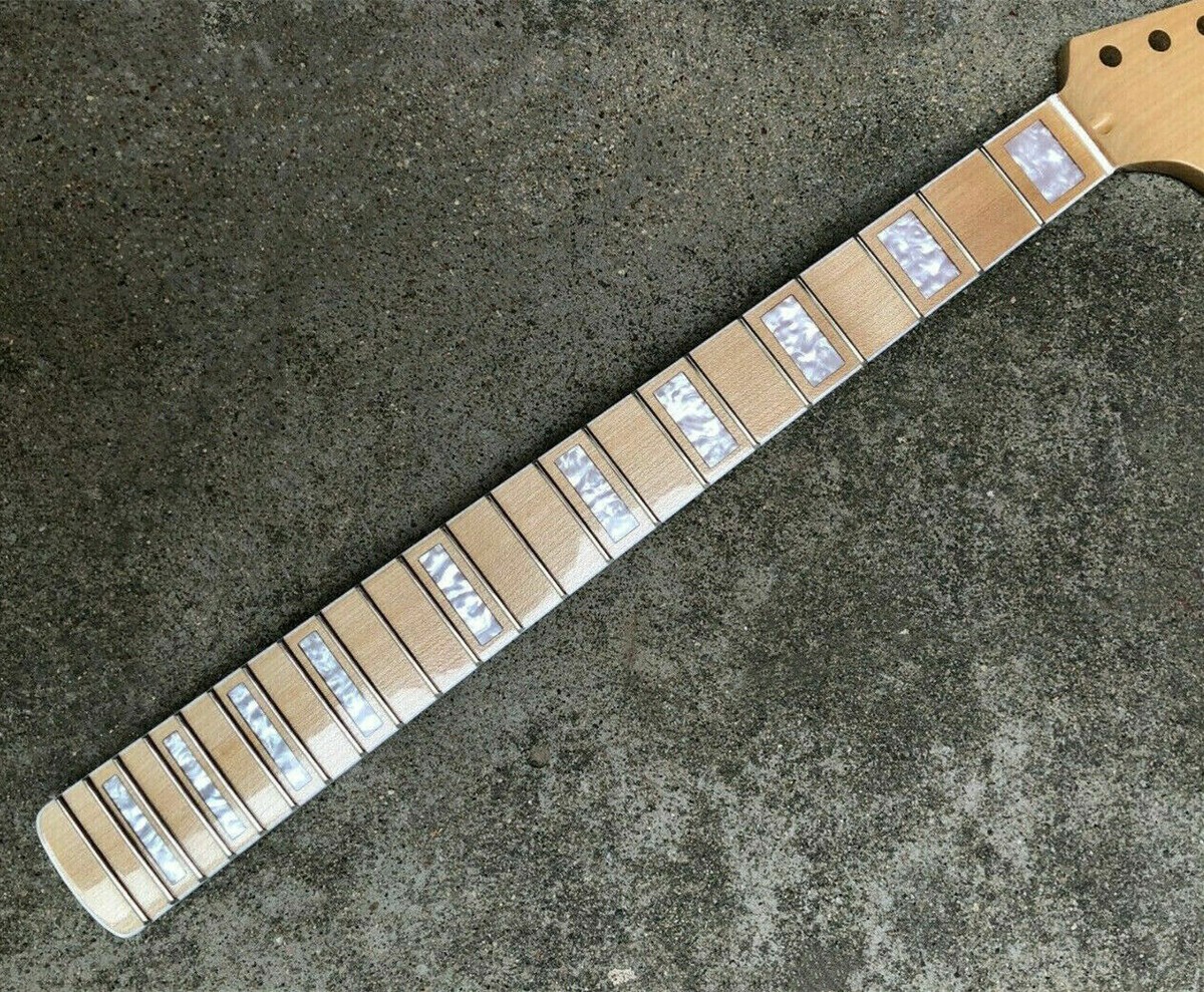 Baritone Guitar Neck Mua Maple Neck For 22 Fret 24 Inch Rosewood ...