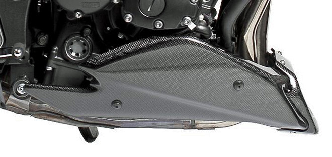 Carbon Belly Pan YAMAHA FZS 1000 Fazer FZ1 Engine Spoiler complete incl ...