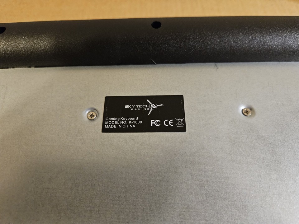 SkyTech K-1000 RGB Gaming USB Wired Keyboard NEW IN BOX | eBay