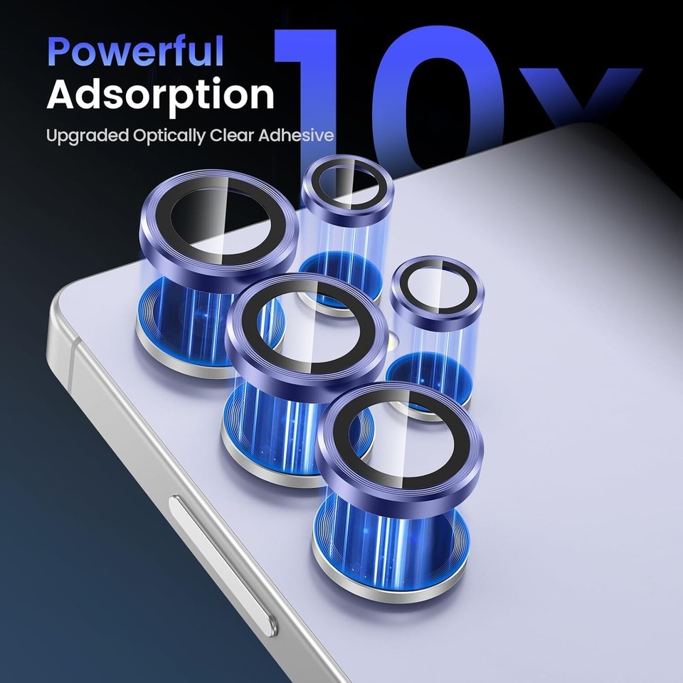 For Samsung Galaxy S25 Ultra/S25 Plus/S25 Metal Rings Camera Lens ...