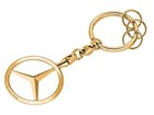 Mercedes-Benz Collection Genuine Key Ring Open Star Gold | eBay