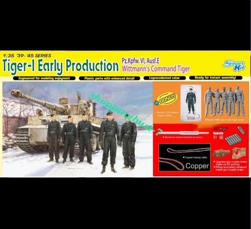 DRAGON 1/35 6730 Tiger-1 Early Production Pz.Kpfw.VI Ausf.E+UPGRADE ...