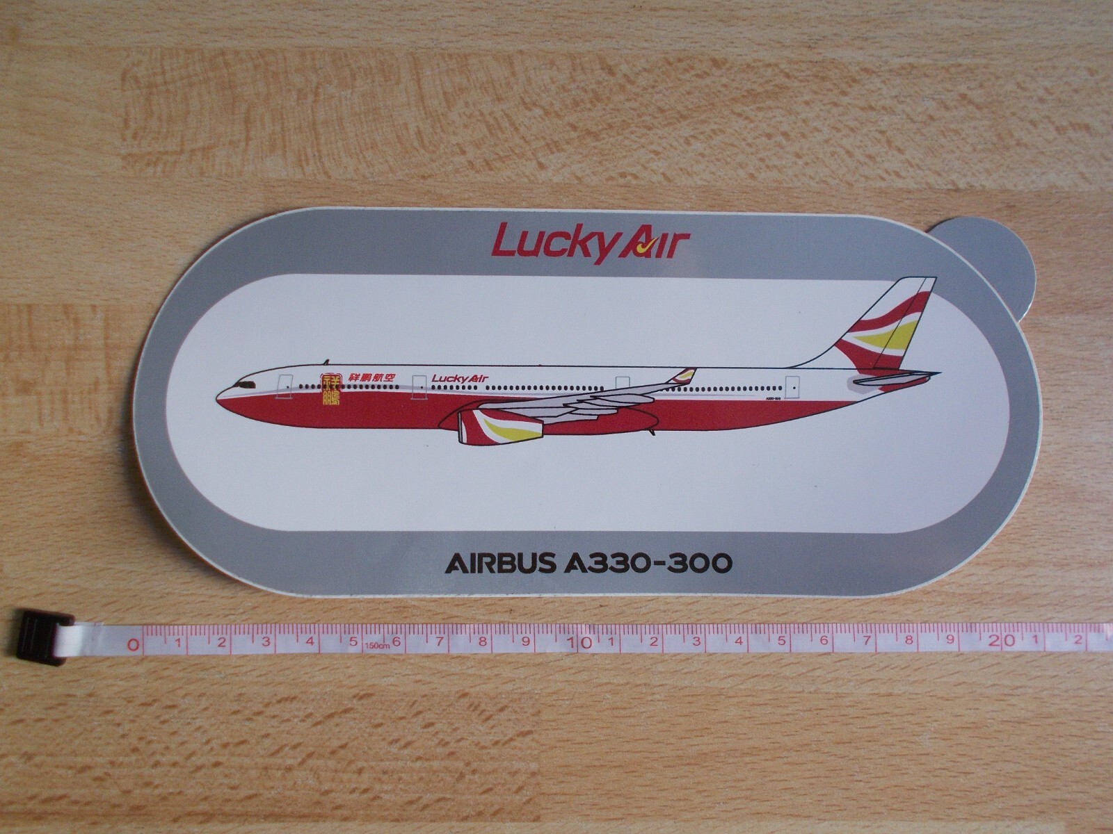 Sticker Airbus A330-300 - Lucky Air | eBay UK