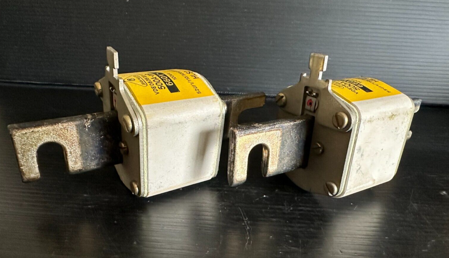 Lot Of 2 Jean Muller VDE0636/23 HLS2 Fuse 500A/660V | eBay