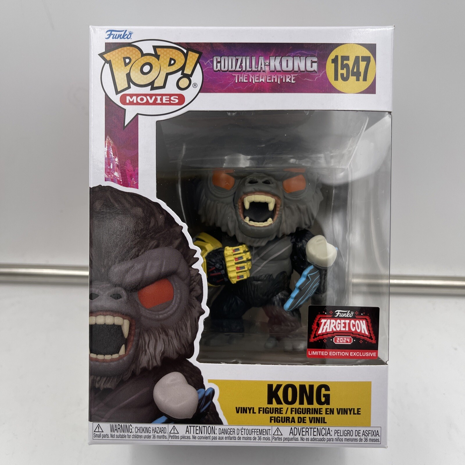Funko Pop: KONG #1547 (Godzilla X Kong: The New Empire) 2024 TargetCon ...