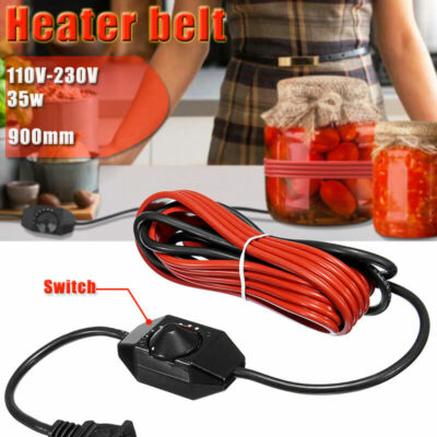 110V-230V Heater Strip Pipe Water Pump Wine Beer Brew Fermentation ...
