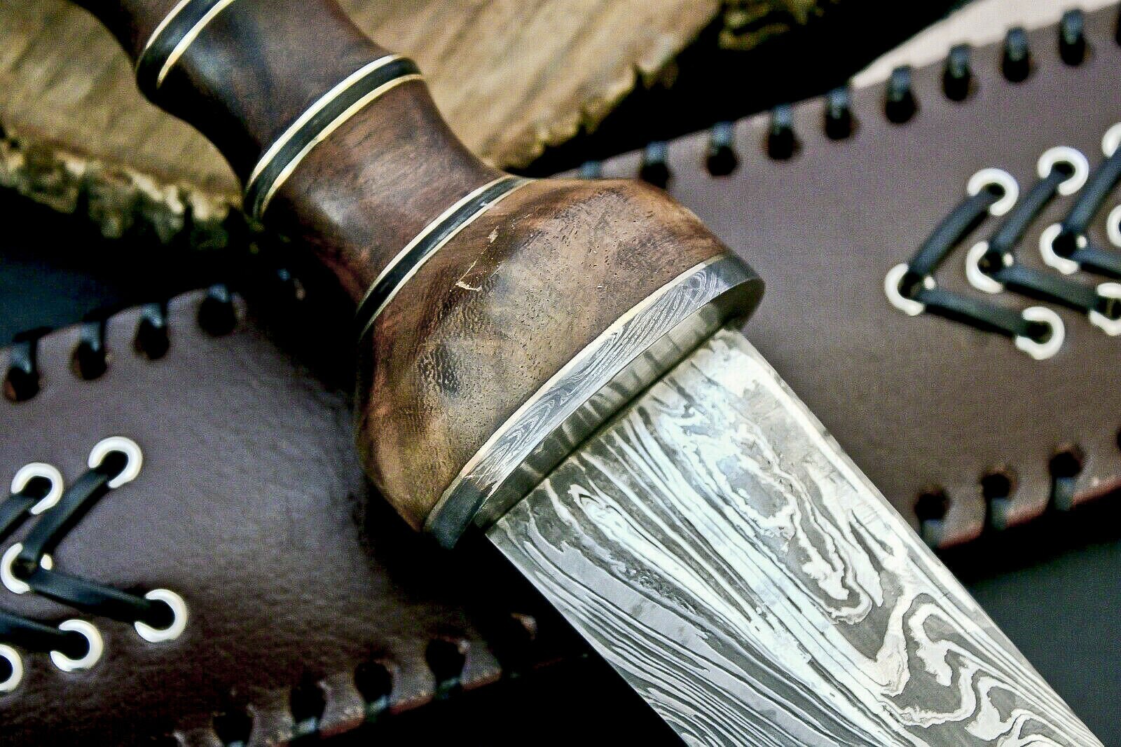 CUSTOM HANDMADE HAND FORGED DAMASCUS STEEL ROMAN GLADIUS SWORD ,COMBAT ...