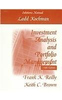 STUDENT SOLUTION MANUAL TO ACCOMPANY INVESTMENT ANALYSIS By Frank K ...