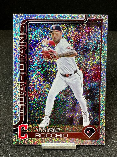 2025 Topps Series 1 Celebration BRAYAN ROCCHIO #194 Confetti Foil ...