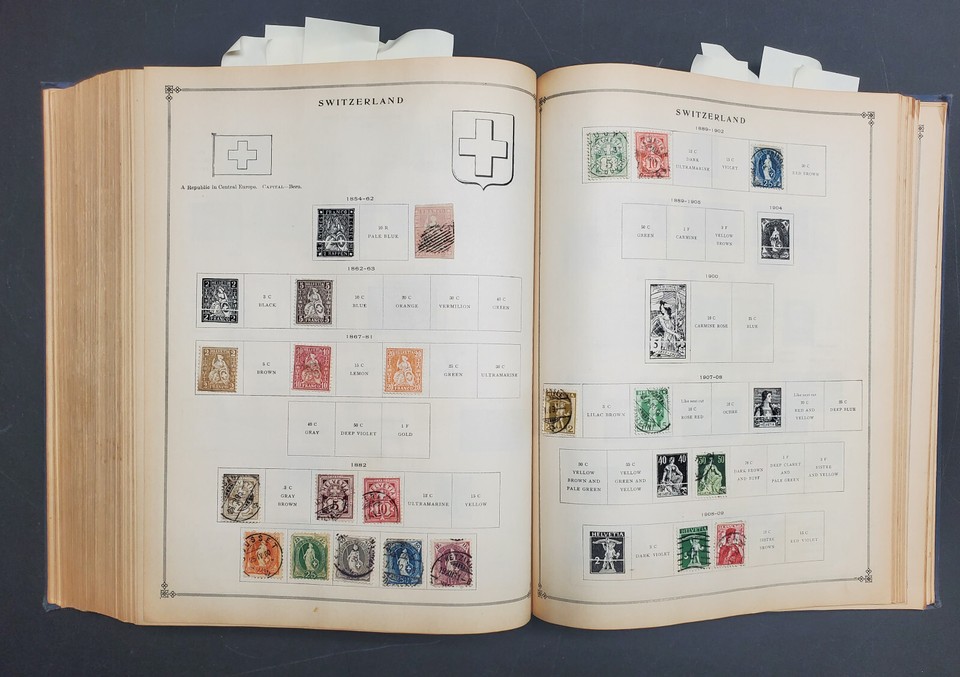 Partially Filled SCOTT 1936 International Junior Stamp Album | eBay