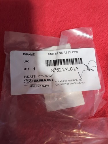 17-19 OEM Subaru Outback Sensor Sonar Rear Bumper 87621AL01A for sale ...