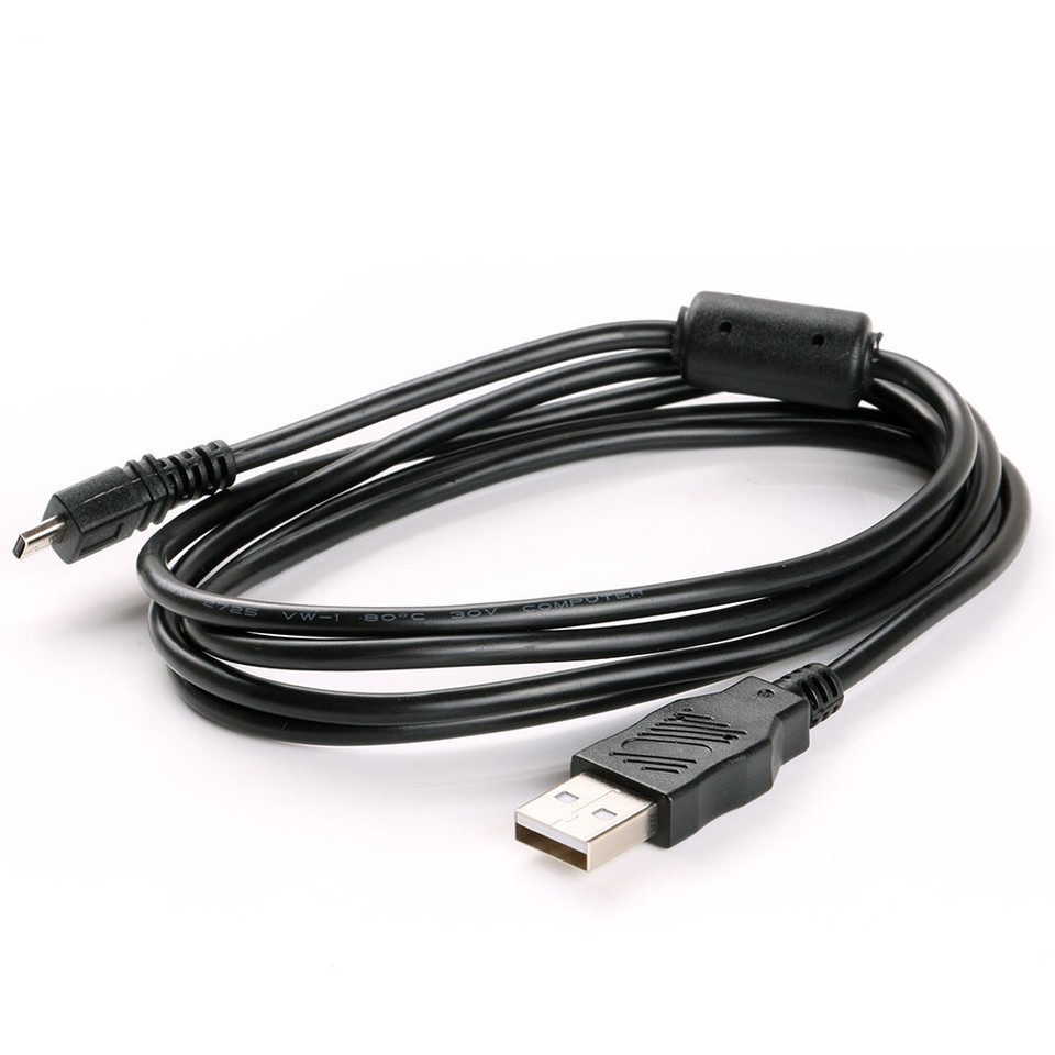 USB Cable for Panasonic Lumix Camera DMC-FZ4 DMC-FZ5 DMC-FZ7 DMC-FZ8 ...