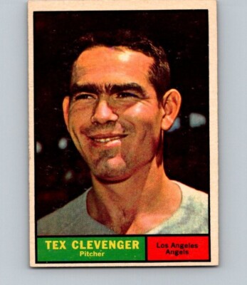 1961 TOPPS BASEBALL #291 TEX CLEVENGER NRMT ND | eBay