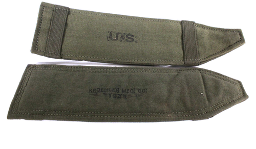 WW2 US SHOULDERPADS AIRBORNE PACKBOARD M1 Garand Sling Pad 1945 dated ...
