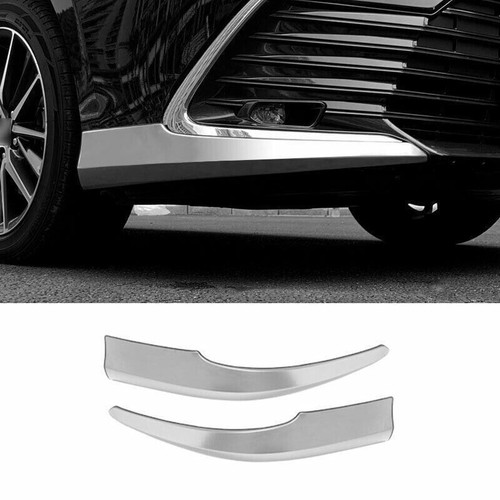 For Toyota Camry 2021-2024 Silver stee Front Bumper Side Anti-Scratch ...