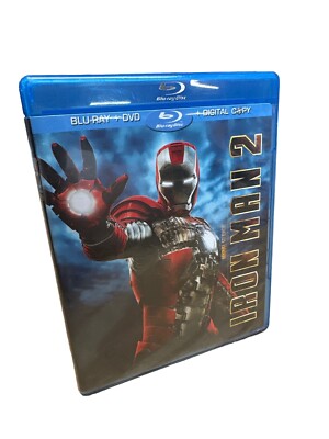 Iron Man 2 (Three-Disc Blu-ray/DVD Combo) DVDs - COMPLETE - Marvel | eBay