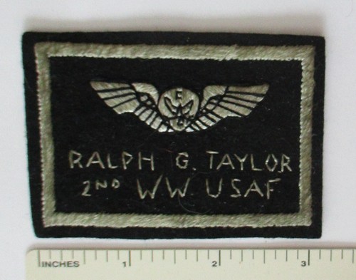 Named WW2 US AIR FORCE Veteran AIRCREW WINGS Reunion PATCH Hand ...