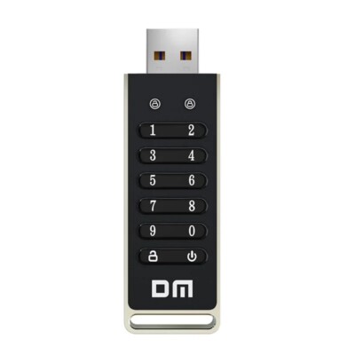 DM FD063 256-bit Encrypted USB Drive Password Secure Flash Drive USB3.2 ...