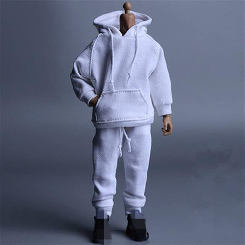1/12 Scale Male Clothes,Men'S Hoodie Pants Trousers Clothing for 6Inch ...