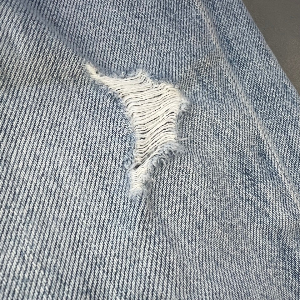 AGOLDE Riley Jeans Womens 29x27 High Rise Straight Leg Light Wash ...