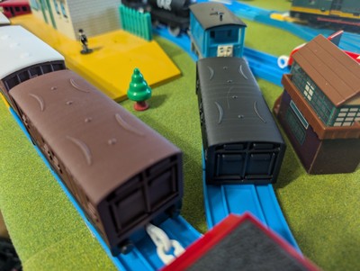 Thomas And Friends Trackmaster Mail/Baggage Van 3d Printed Tomy Plarail ...