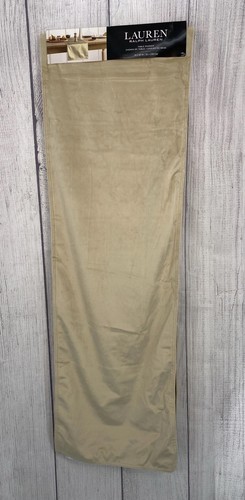 Ralph Lauren Table Runner 14 X 90 Gold Tan Solid Velvet Velour Elegant ...