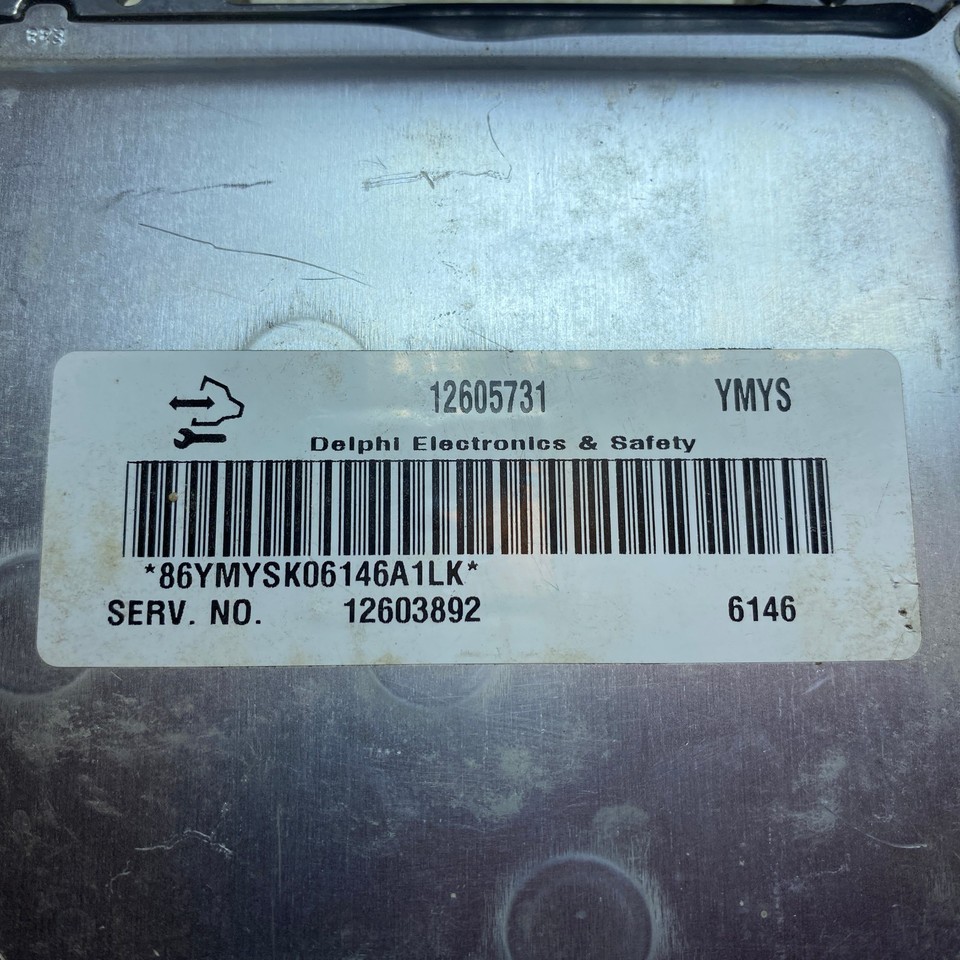 Centralina motore ECU LS7 OEM 12603892 Corvette C6 Z06 DELPHI 12605731 ...