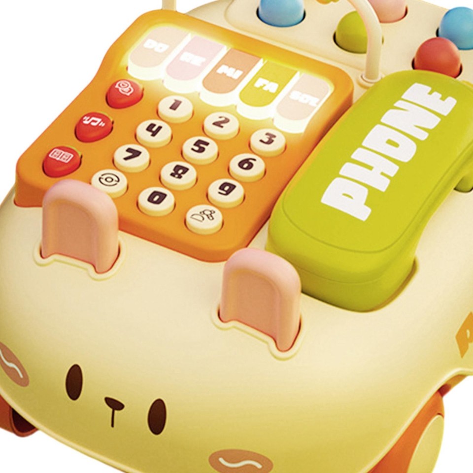 Simulation Phone Toys Baby Piano Educational Toy Telephone Pretend ...