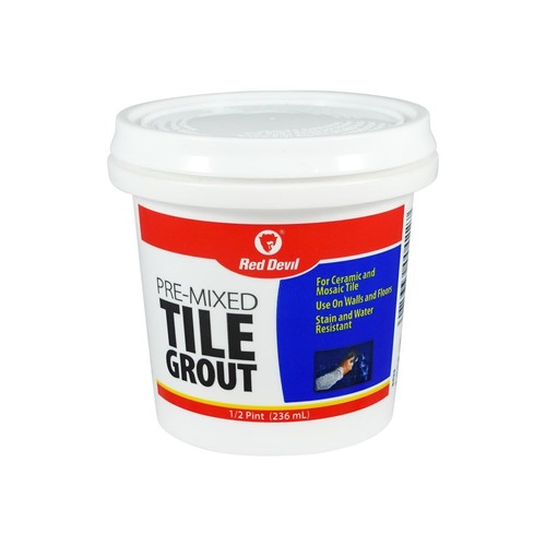 Red Devil 0422 Pre-Mixed Tile Grout - Professional Quality, Excellent ...