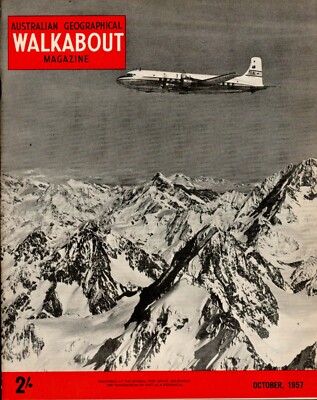 Australian Geographic Walkabout Magazine - October 1957 - vintage 1950s ...