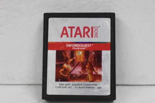 Swordquest: Fire World (Atari 2600, 1982) Cart Only | eBay