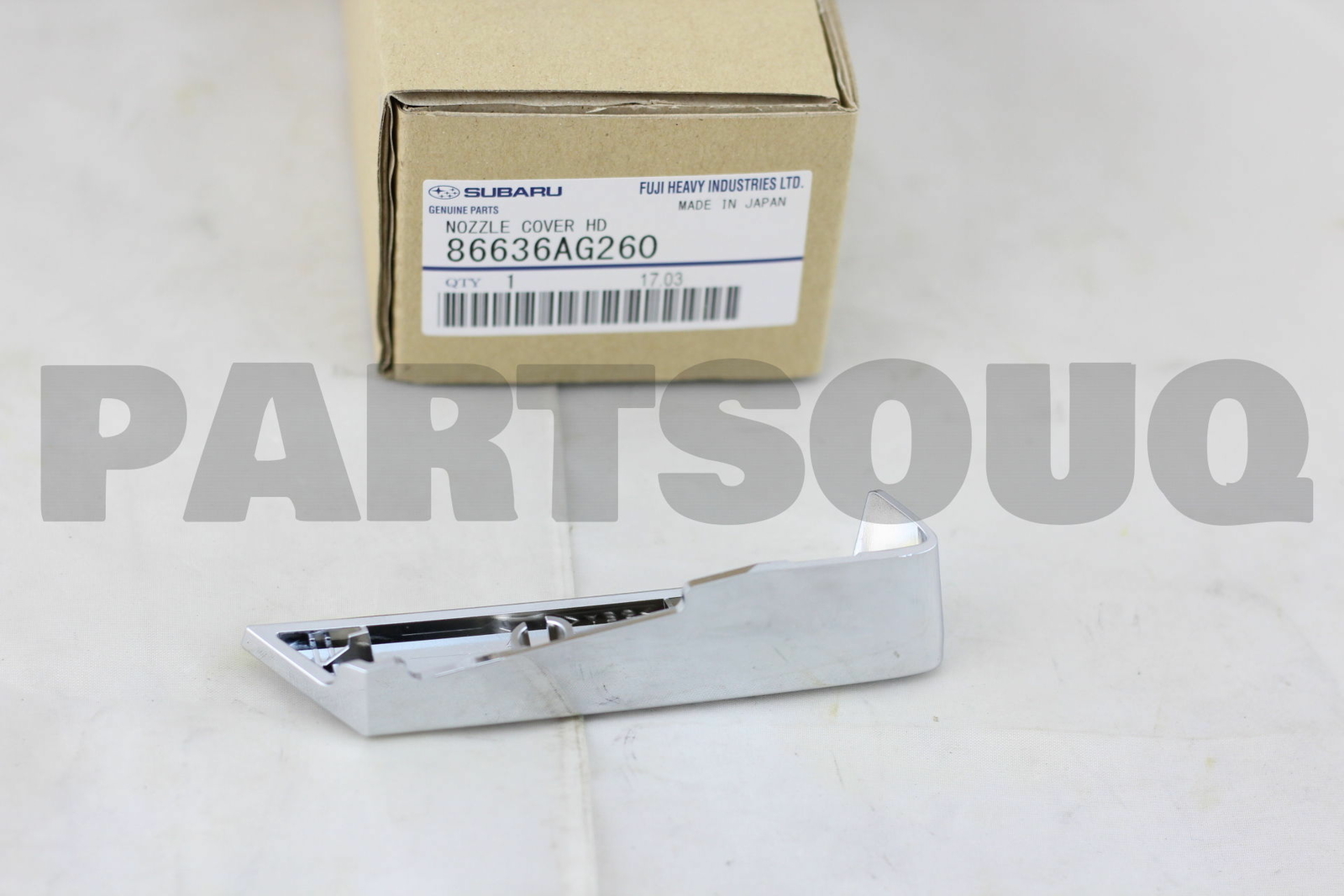 86636AG260 Genuine Subaru NOZZLE COVER HD LLH 86636-AG260 | eBay