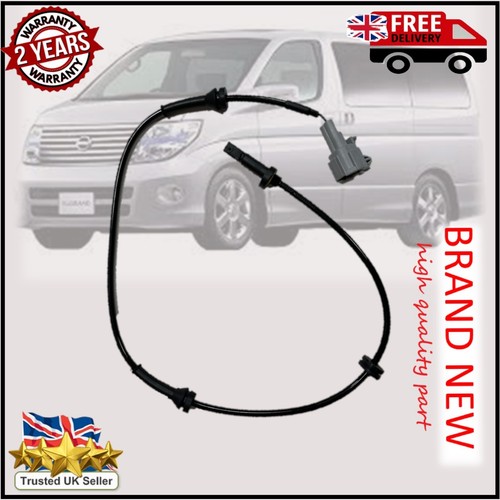 FITS NISSAN ELGRAND E51 3.5i 2.5i 02-10 FRONT ABS SKID SENSOR * 2 Year Warranty | eBay