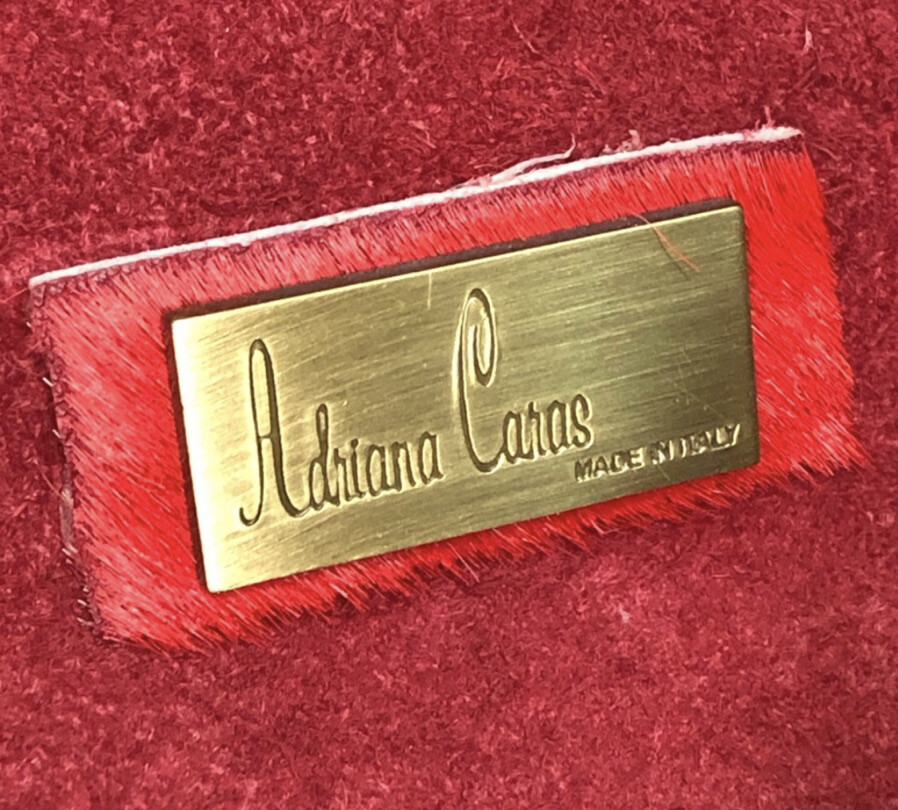 Vintage Adriana Caras Italy Designer Handbag Shoulder… - Gem