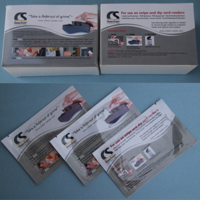 CR80 Card Reader Cleaning Cards - Pack of 150 cleaning cards ...