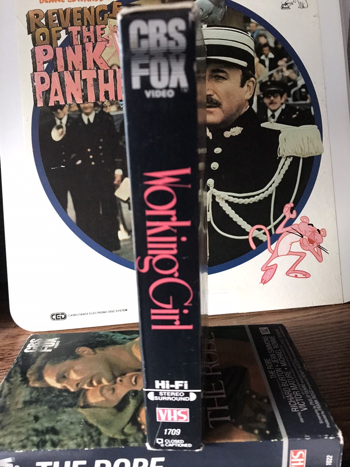 Working Girl (VHS 1989) Harrison Ford Melanie Griffith CBS/FOX Release ...