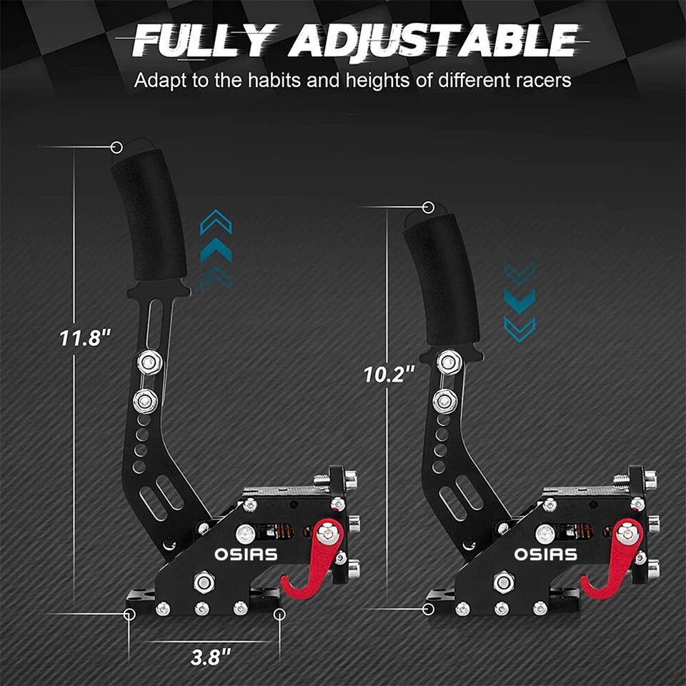 64 Bit USB PC Handbrake, Sim Handbrake Compatible with Logitech G27 G29 ...