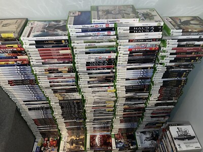 Lot Of [10] Xbox 360 Games Bulk Video Game Bundle Random Unique Titles ...