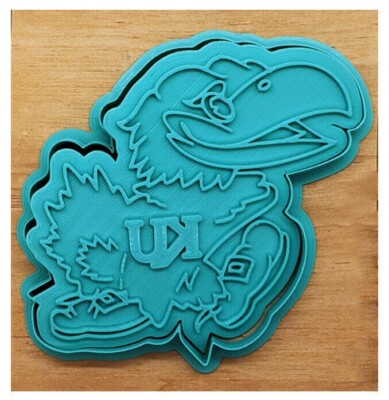 KU Jayhawks Cookie Cutter and Embossing Stamp | eBay