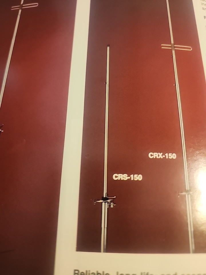 Cushcraft CRS-150 - 140-180 MHz Ringo Vertical Base Antenna Ham , MURS ...
