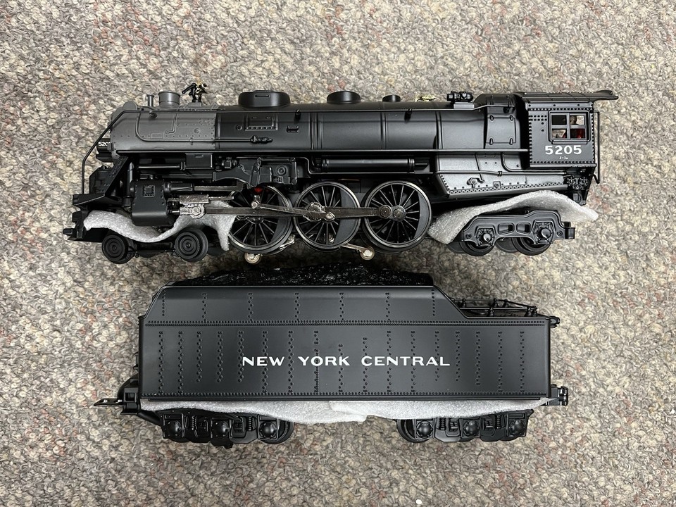 + MTH O RailKing New York Central 4-6-4 Hudson Steam Engine PS.2 30 ...