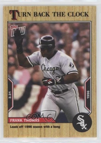 2022 Topps Now Turn Back the Clock /580 Frank Thomas #1 HOF | eBay