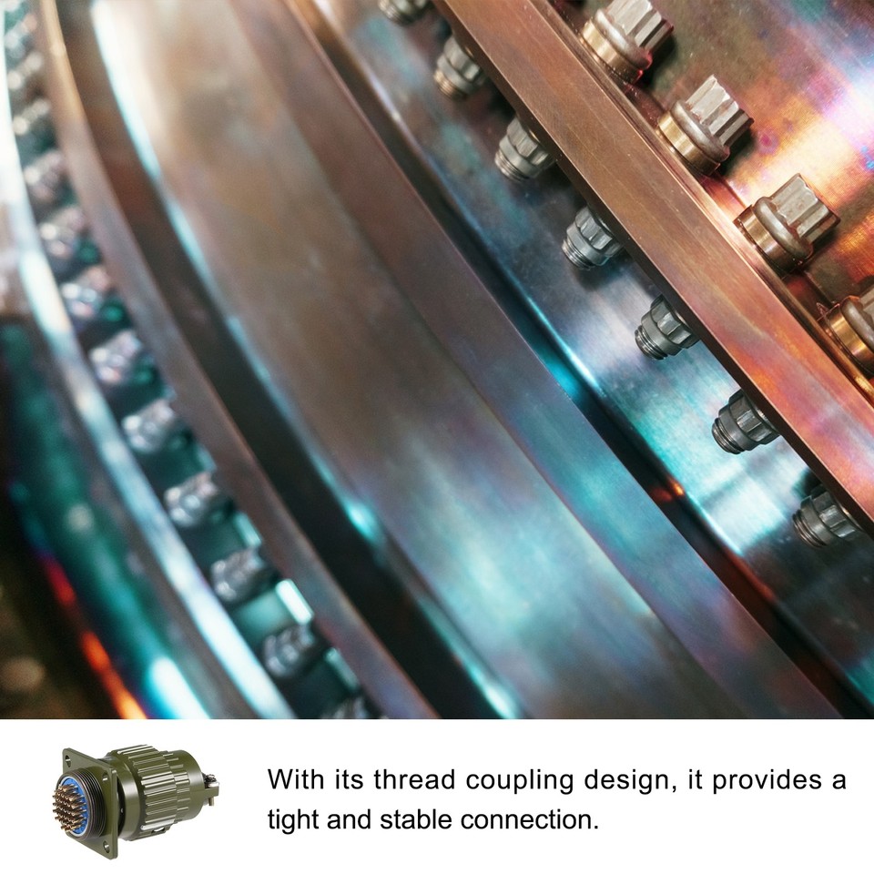 Aviation Wire Connector Male 5A Circular Connector 32 Pin 28mm Army ...