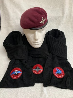 Poppy Wreath - The Parachute Regiment & Airborne Forces - Scarf / Hat ...