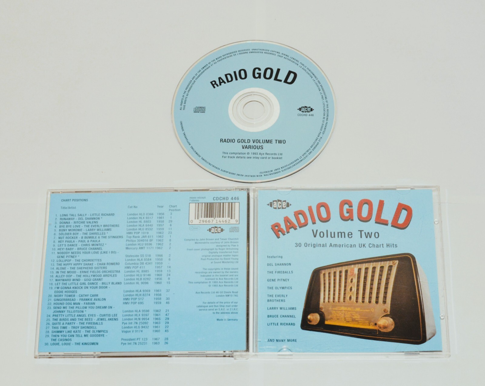 Radio Gold Volume 2 by Various Artists (CD, 1993, Ace) 29667144629 | eBay