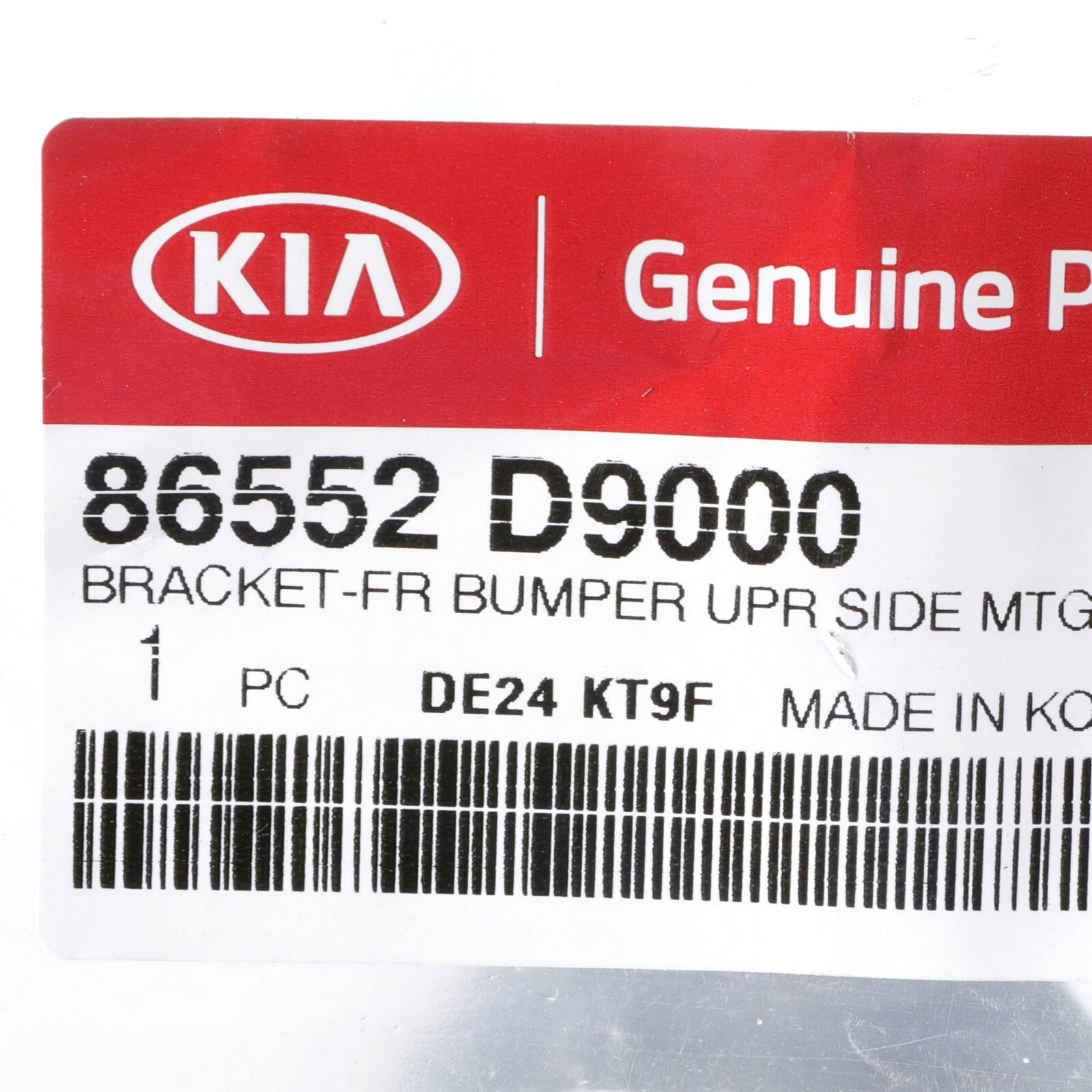 OEM NEW 17-22 Kia Sportage Front Bumper Passenger Side Upper Bracket ...