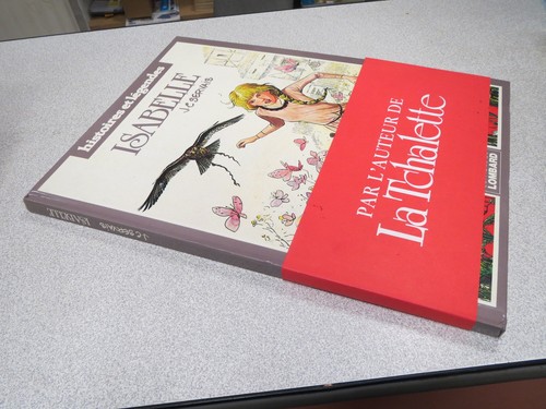 CA364 ISABELLE JC SERVAIS + BANDEAU EO 1984 HISTOIRES ET LEGENDES ...